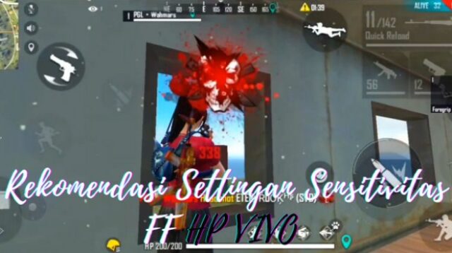 Settingan Sensitivitas FF Auto Headshot HP Vivo Terbaik 2023